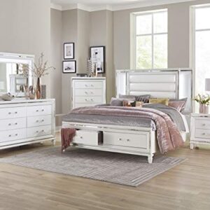 Lexicon Loaghaire 2-Drawer Nightstand, White