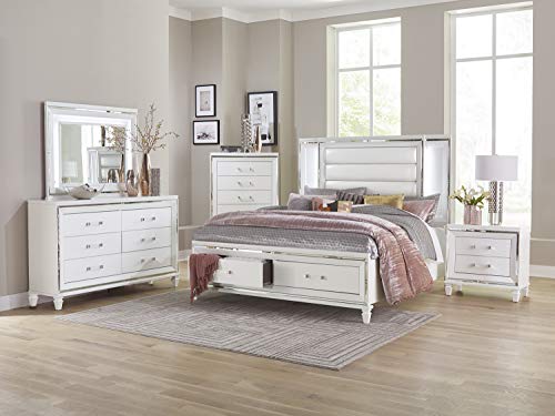 Lexicon Loaghaire 2-Drawer Nightstand, White