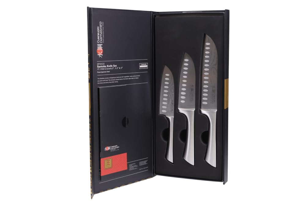 CUISINE::PRO® Damashiro® Santoku Knife (3 Piece Set)