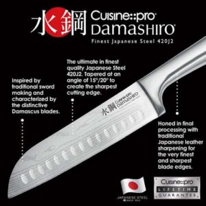 CUISINE::PRO® Damashiro® Santoku Knife (3 Piece Set)