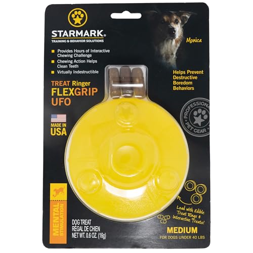 Starmark Treat Ringer FlexGrip UFO Medium