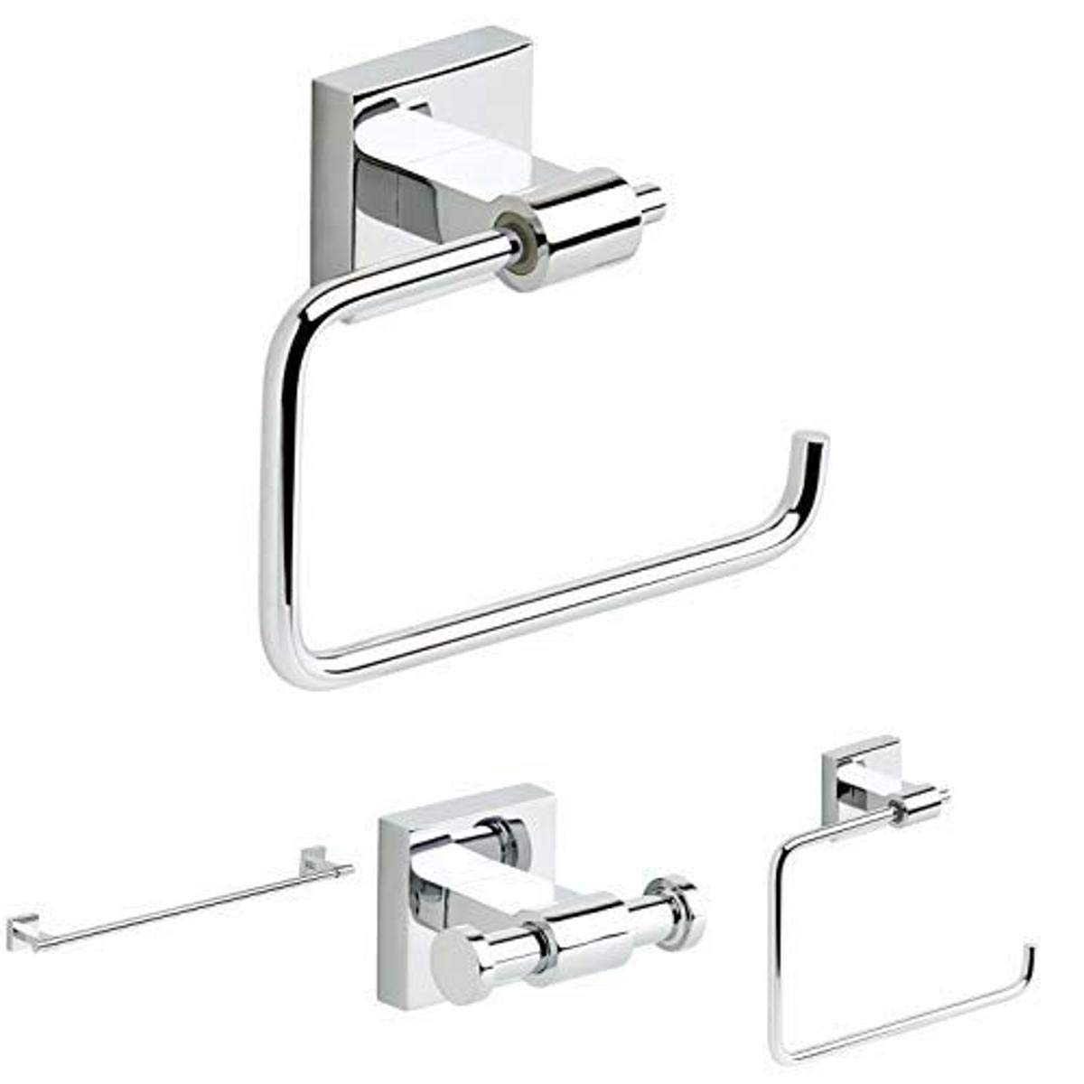 Franklin Brass Maxted -bath Hardware Accessory Set - 4 Piece, Satin Nickel