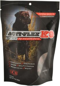 cox veterinary laboratory inc. acti-flex k9 platinum hip & joint chews