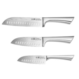 cuisine::pro® damashiro® santoku knife (3 piece set)