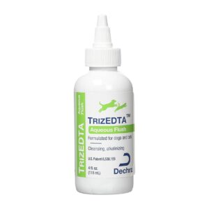 dechratopical trizedta aqueous flush for dogs & cats (4oz)