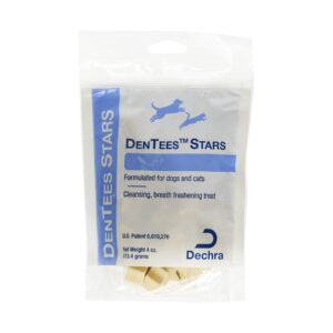 dechra dentees stars chew, 4 oz