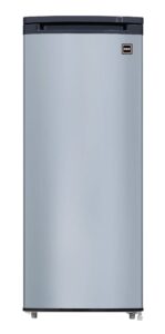 arctic chef rfrf695 upright freezer, 6.5 cf stainless