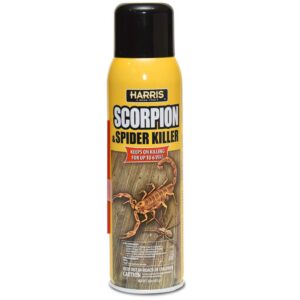 harris scorpion and spider killer, 16oz aerosol with 6 week residual kill