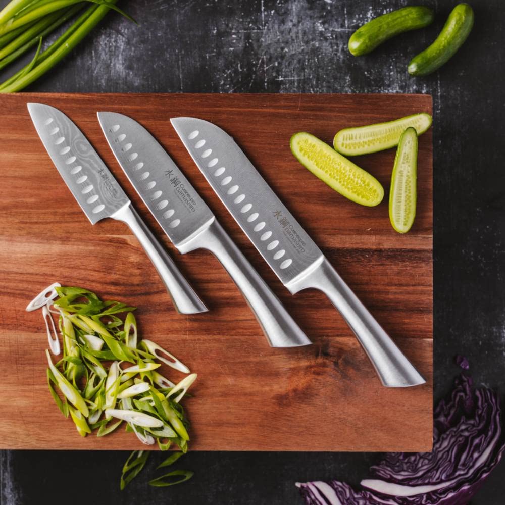 CUISINE::PRO® Damashiro® Santoku Knife (3 Piece Set)