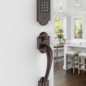 Baldwin 8235.112.ZW Boulder Touchscreen with Z-Wave Deadbolt, Venetian Bronze