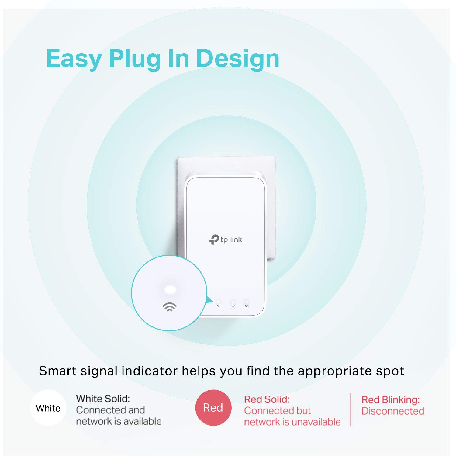 TP-Link Deco Whole Home Mesh WiFi System(Deco M3W) – Seamless Roaming, Adaptive Routing, Compact Plug-in Design, Up to 1,600 Sq. ft, Add-On Unit, Only Works with TP-Link Deco Mesh WiFi