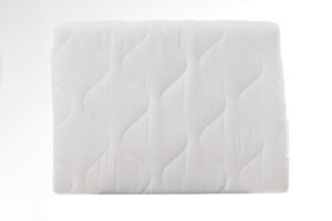 duck river harmony quilted mattress pad, twin, white