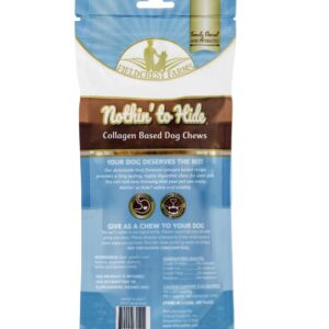 Fieldcrest Farms Nothing to Hide Natural Rawhide Alternative Large 10'' Rolls for Dogs - 3 Pack (6 Chews) Premium Grade Easily Digestible Chews - Great for Dental Health (Beef)