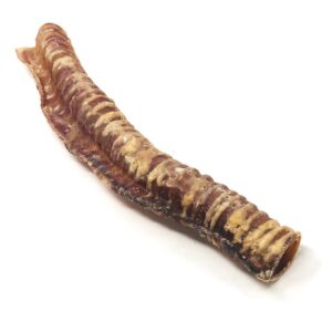 ValueBull Beef Trachea Dog Treats 10-12 Inch, 40 Count Bulk Pack - Angus Beef Dog Chews, Grass-Fed, Single Ingredient