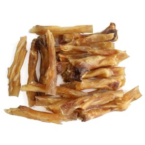 SuperCan Bully Sticks Beef Tendon Chews for Dogs (4-7 Inch Thick Sticks: 10 Count) | Natural Farm Raised Cattle Treats | Long Lasting as Bully Sticks | Promoting Healthy Joints & Hip