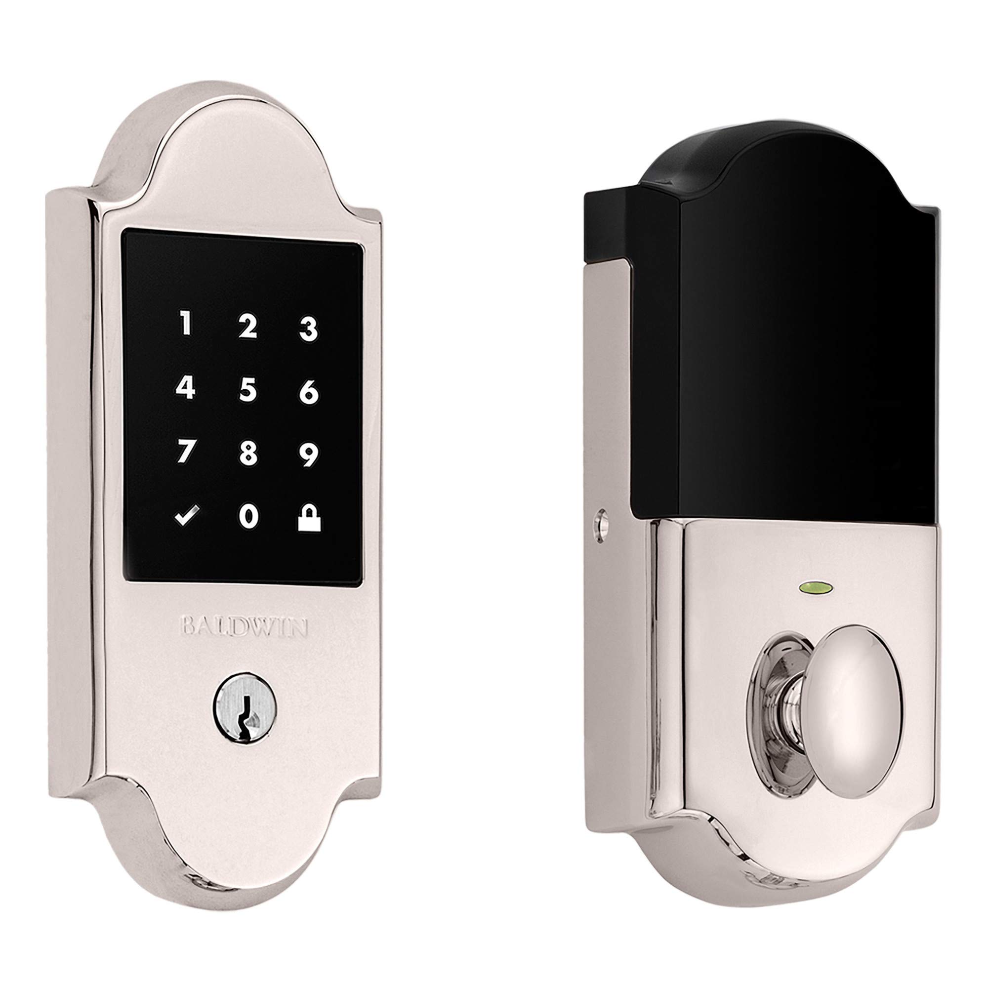 Baldwin 8235055ZW Baldwin 8235.ZW Touchscreen Boulder Z-Wave Deadbolt