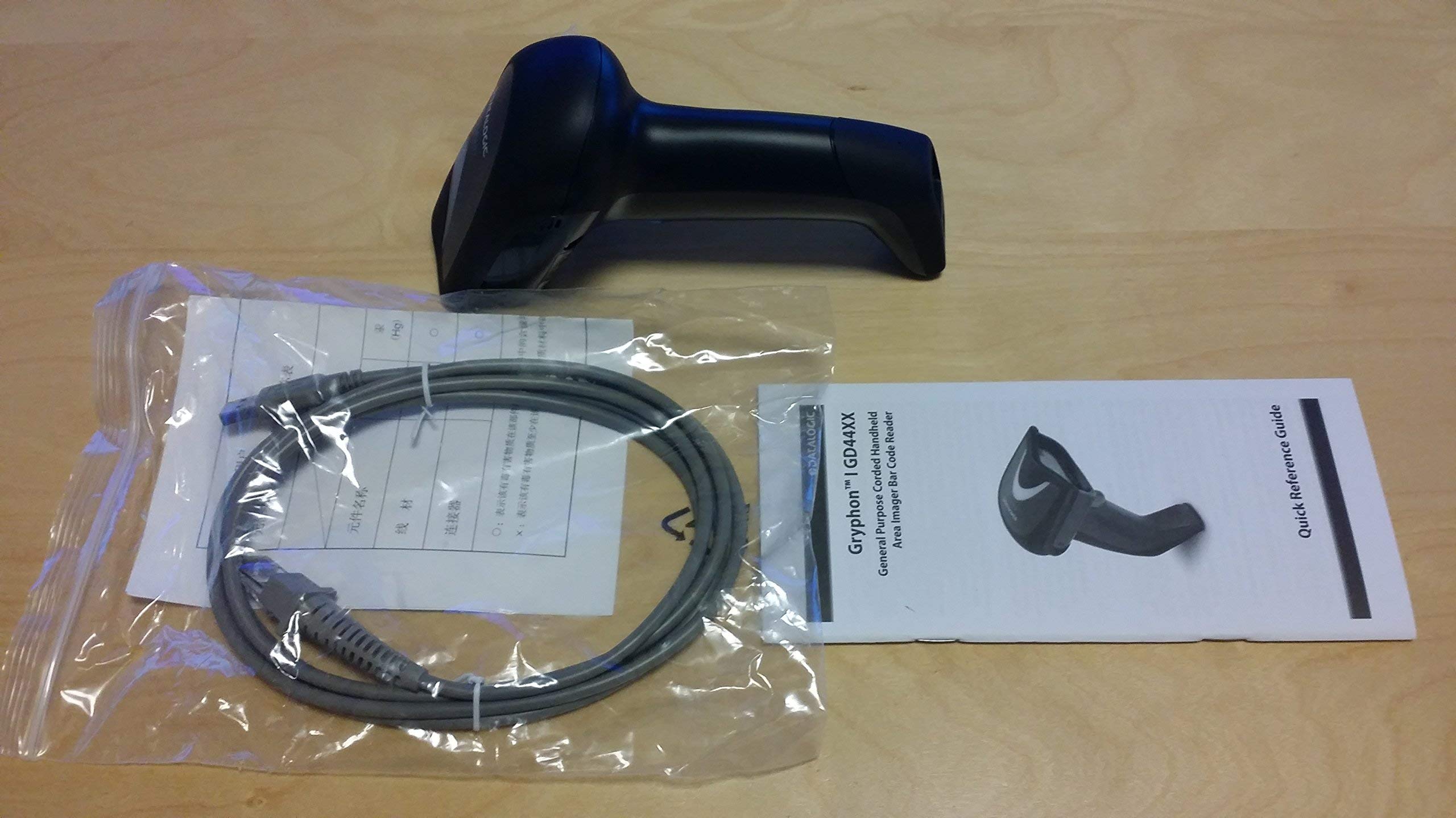 Datalogic Gryphon GD4430 Handheld 2D Barcode Scanner with USB Cable (Renewed)