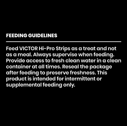 Victor Super Premium Dog Treats – Classic Hi-Pro Strips Dog Treats – Savory Dog Treats with Real Beef – Tender Beef Dog Treats for Active and Sporting Dogs, 14 oz