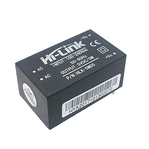 HLK-5M05 AC-DC 220V to 5V 5W Isolated Power Supply Module Intelligent Household Switch Step Down Buck 100V-240V