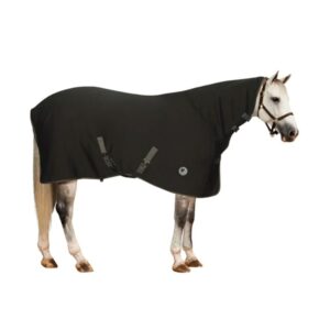 centaur turbo-dry cooler sheet with contour neck, black, horse