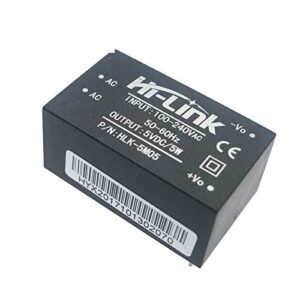 HLK-5M05 AC-DC 220V to 5V 5W Isolated Power Supply Module Intelligent Household Switch Step Down Buck 100V-240V