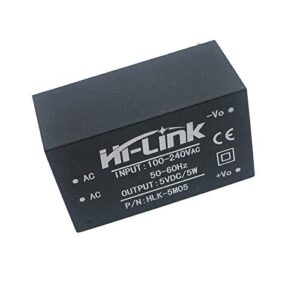 HLK-5M05 AC-DC 220V to 5V 5W Isolated Power Supply Module Intelligent Household Switch Step Down Buck 100V-240V