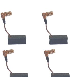 4 Pcs Carbon Motor Brush Compatible with DeWalt DWE4120 / DWE4011,Dewalt N097696 Grinder Motor Replacement Part