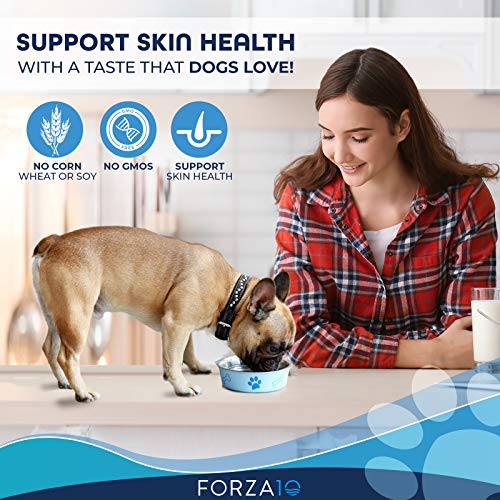 Forza10 Sensitive Skin Dog Food, Fish Flavor Grain Free Dog Food, Dry Dog Food for Dog Skin Allergy, Dog Food Sensitive Skin for All Breeds, 4 Pound Bag