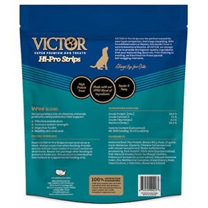 Victor Super Premium Dog Treats – Classic Hi-Pro Strips Dog Treats – Savory Dog Treats with Real Beef – Tender Beef Dog Treats for Active and Sporting Dogs, 14 oz