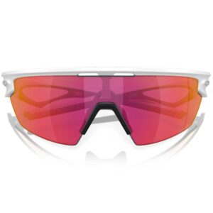 Oakley Unisex Sunglasses Matte White Frame, Prizm Field Lenses, 36MM