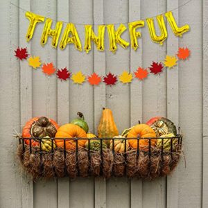 Thankful Balloons，Thankful Banner，Thanksgiving Party Supplies，Thanksgiving party decoration，Autumn Thanksgiving Balloon Decorations