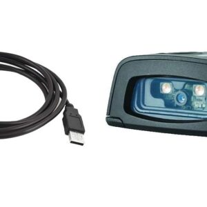 DS457 Fixed-Mount Automatic Hands-Free Barcode Scanner, 1D/2D, with USB Communication Cable