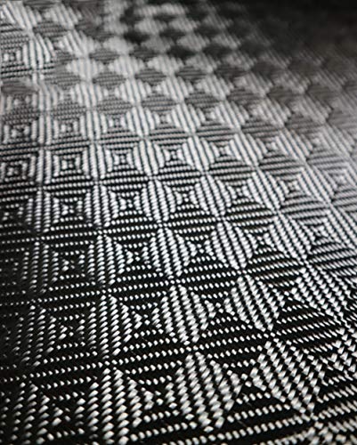 SOFIALXC Carbon Fiber Fabric Cloth 280g/m² Jacquard Cloth 3k 20 * 20 Square Twill Width50cm, Long100cm