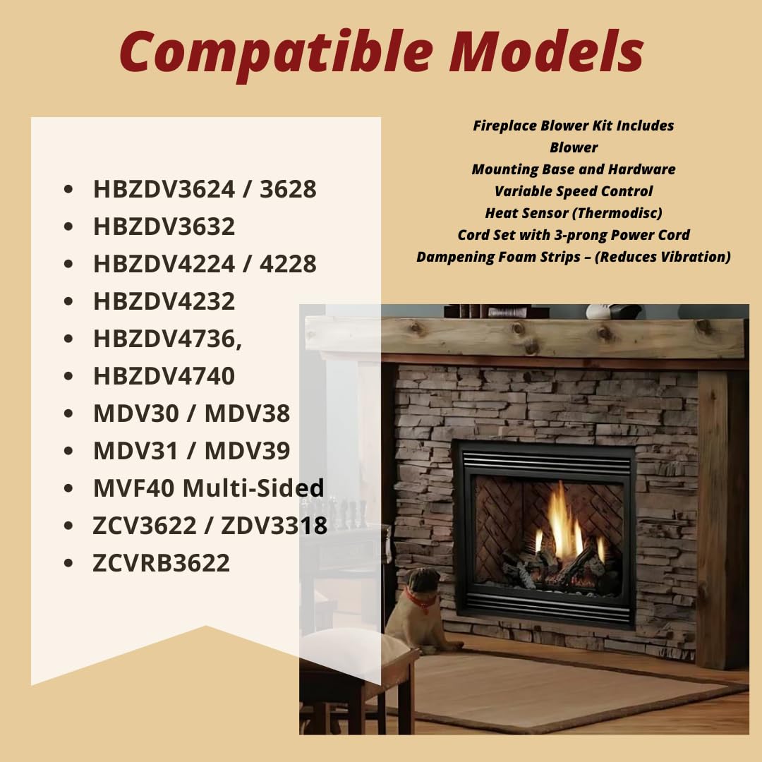 3/8" x 8' Rope Gasket Replacement Kit for Pellet, Wood, Gas Fireplaces & Stoves - Harman, QuadraFire, Whitfield, Heatilator, Travis Industries, Ravelli, EcoTeck, Glow Boy, PelPro