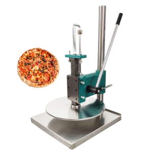 intbuying 14inch manual pizza dough pastry press machine household pizza cake press machine dough press sheeter dough pastry presser stainless steel pasta maker pizza express machine