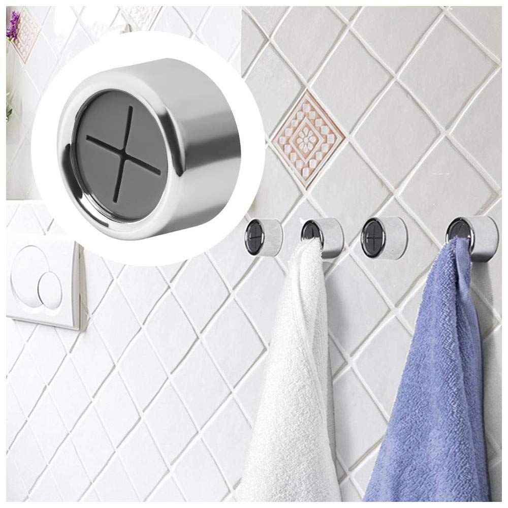 Towel Hook Holder Grabber for Kitchen, Bathroom, Garage or RV. Self Adhesive and Easy to Install. Great for Hair Towels, Shop Towels or Microfiber Towels. Wall, Cabinet or Appliance Mounted.