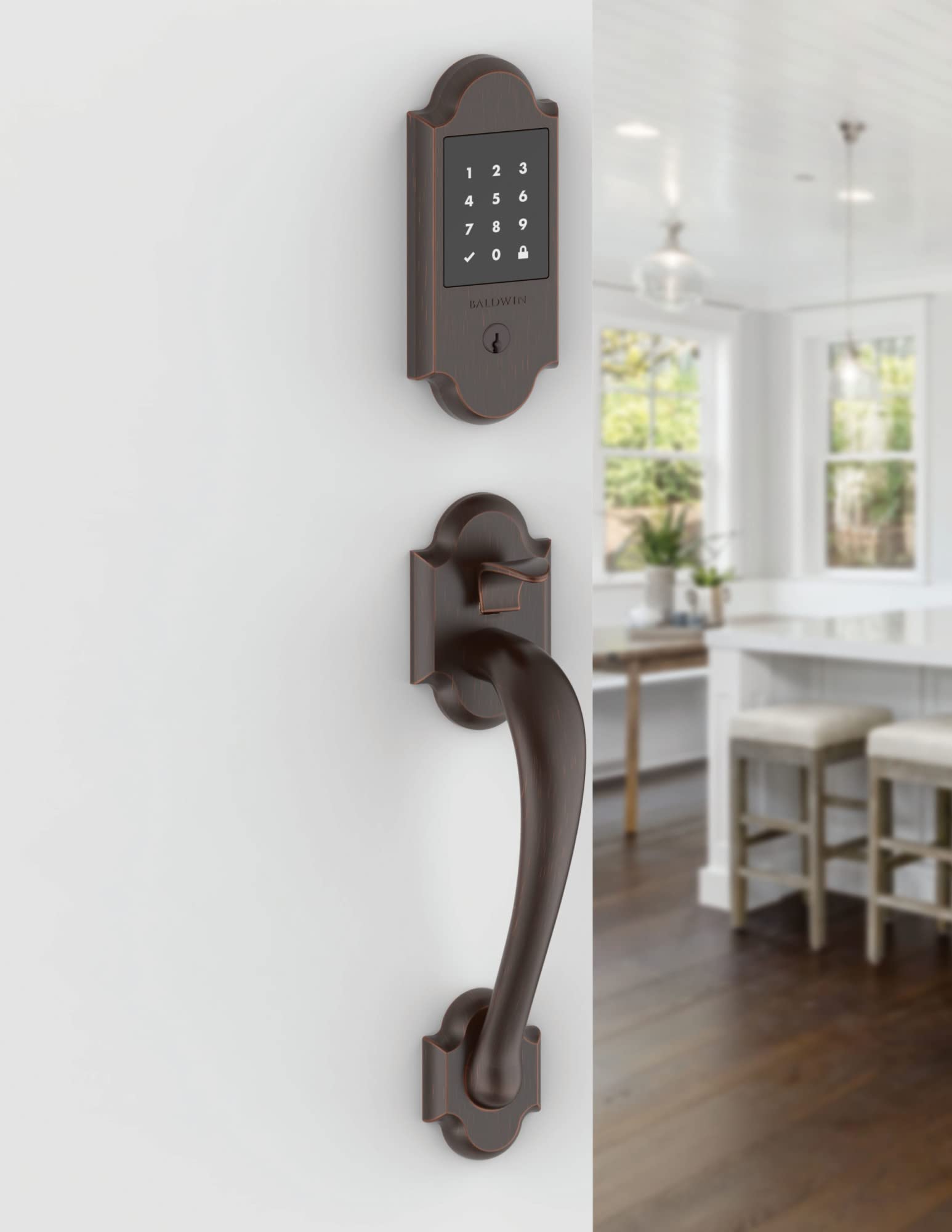 8235.102.ZW Boulder Touchscreen ZWave Deadbolt - Oil-Rubbed Bronze