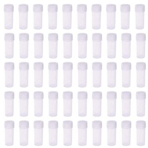 5ml plastic test tubes small bottle vial storage vial storage container for lab -50pcs