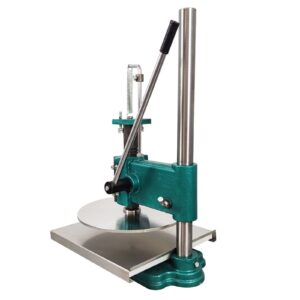 INTBUYING 14inch Manual Pizza Dough Pastry Press Machine Household Pizza Cake Press Machine Dough Press Sheeter Dough Pastry Presser Stainless Steel Pasta Maker Pizza Express Machine