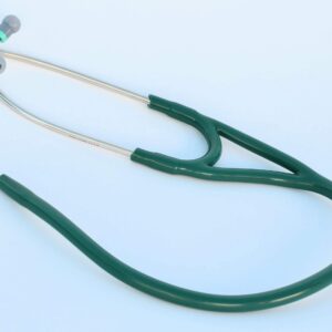 Replacement Tube by CardioTubes fits Littmann Master Cardiology and Cardiology III Stethoscopes - 7mm Binaurals Dark Green TUBING