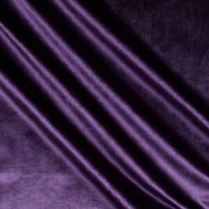 royal velvet purple, fabric by the yard