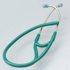 Replacement Tube by CardioTubes fits Littmann Master Cardiology and Cardiology III Stethoscopes - 7mm Binaurals Dark Green TUBING