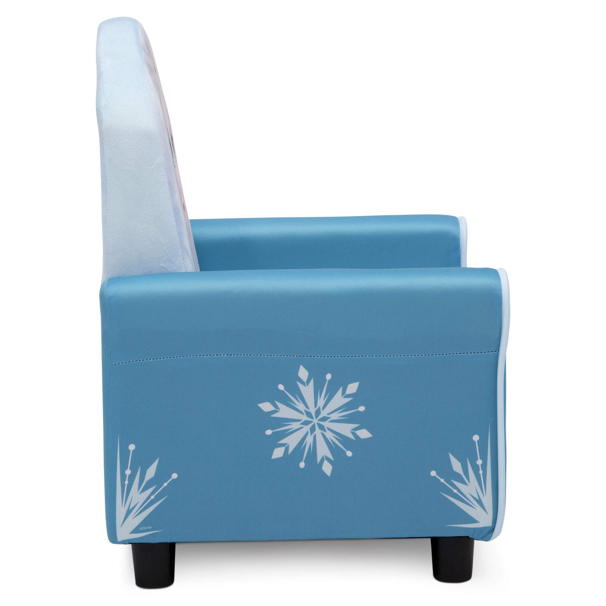 Delta Children Figural Upholstered Kids Chair, Wood, Disney Frozen II Elsa