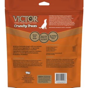 Victor Super Premium Dog Food – Classic Crunchy Dog Treats with Turkey Meal – Gluten-Free Treats for Small, Medium and Large Breed Dogs, 28oz