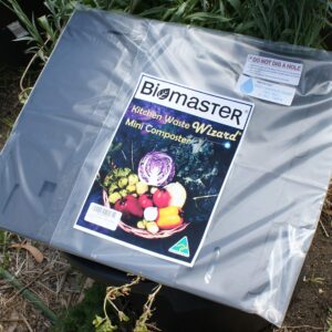 Kitchen Waste Wizard Mini Composter (100% Recycled Material, 10” Width x 18” Height)