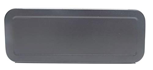 hilltop corporation Grey Single Mini Pencil Box. Use as Pencil, Makeup, Jewelry, Gift, Candy, Favor or Birthday Gift Box