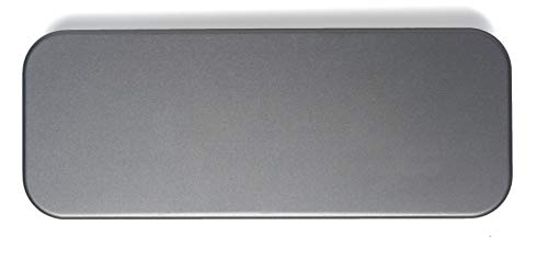 hilltop corporation Grey Single Mini Pencil Box. Use as Pencil, Makeup, Jewelry, Gift, Candy, Favor or Birthday Gift Box