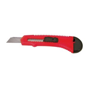 edward tools utility knife with snap off blades - retractable 18mm steel blade - safety blade lock (1)