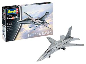 revell rv04974 ef-111a raven plastic model kit, 1:72