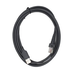 9ft usb cable for motorola symbol ls2208 ls4208 ds6708 barcode scanner usb type a